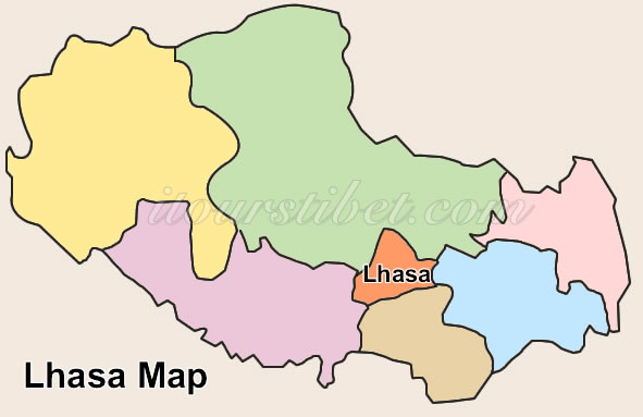 Lhasa Map